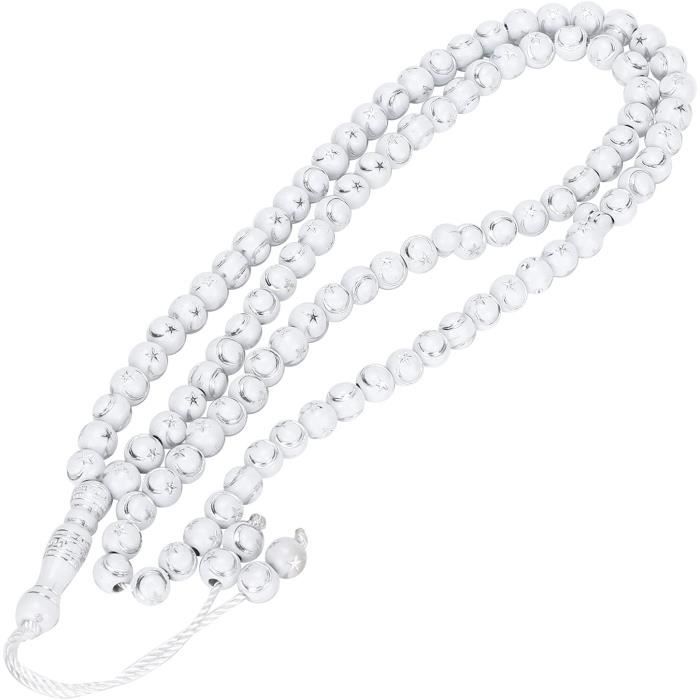 Tnfeeon Perles de Prière de Dorure Musulmane, Perles de Chapelet Islam ...