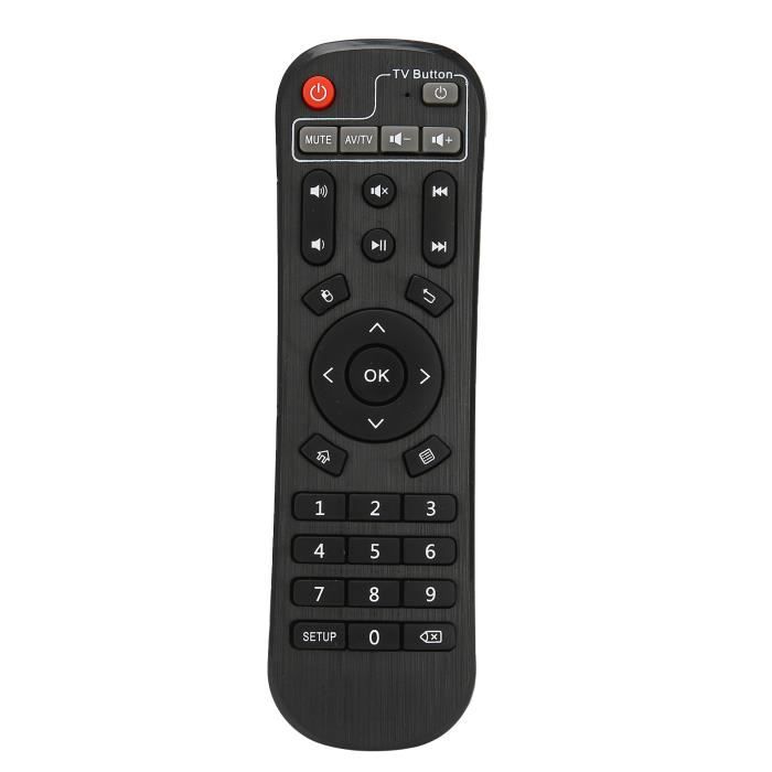 TMISHION Télécommande de boîte TV Télécommande Remplacement Contrôleur ...