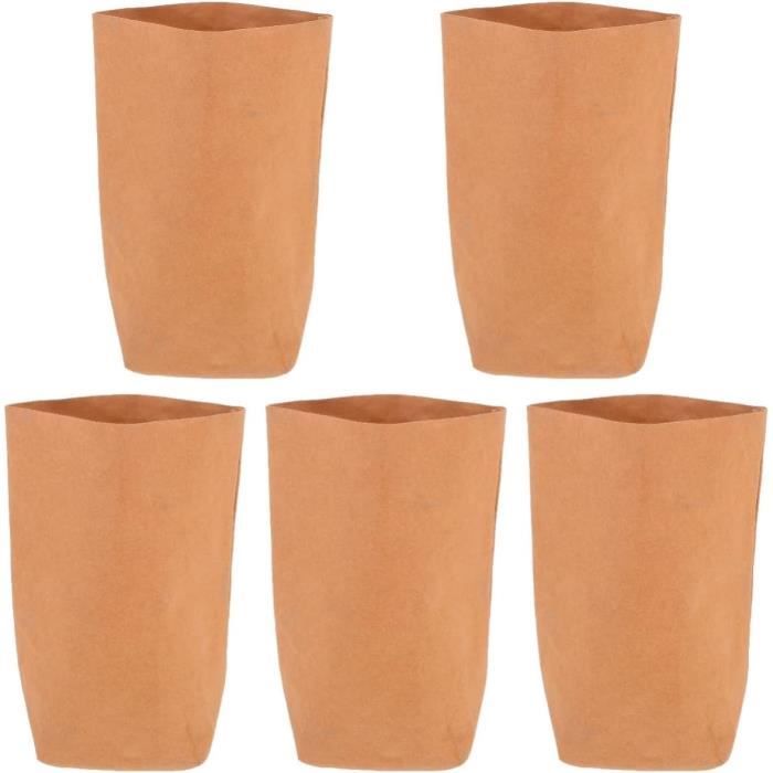 Morceaux de pots de fleurs en papier kraft pots de fleurs d'extérieur ...