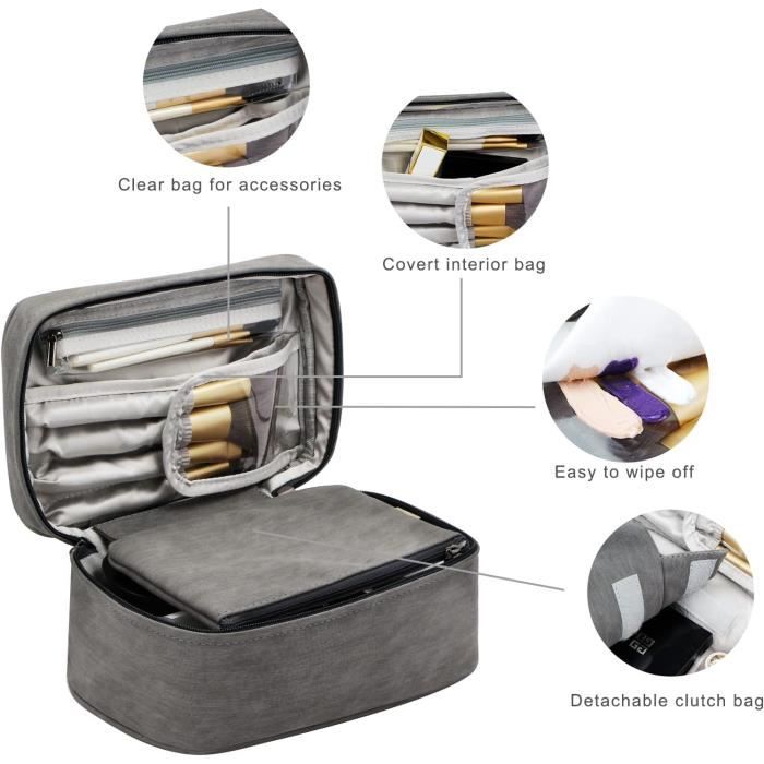 Trousse De Toilette-Étui Cosmétique-Trousse À Maquillage-Organisateur ...