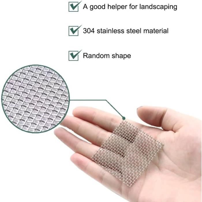 10 Pcs Aquarium Fish Tank Wire Mesh Pad,Aquarium Mousse Net,Acier ...