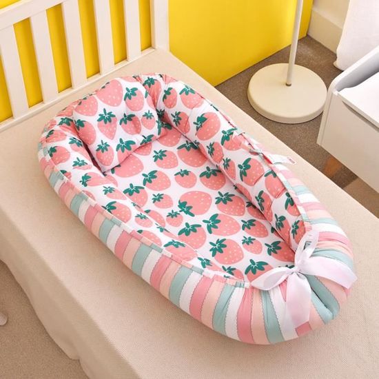 Reducteur de lit Bebe, Nid pour nouveau-né nourrisson, baby nest pour ...