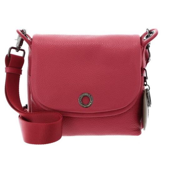 MANDARINA DUCK Mellow Leather Crossover Bag Claret [121176] - sac à ...