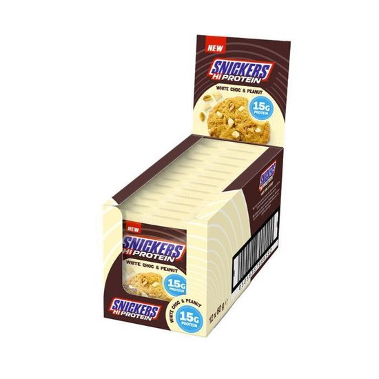 Cookie protéiné Mars - Snickers Hi-Protein Cookies - White Chocolate ...