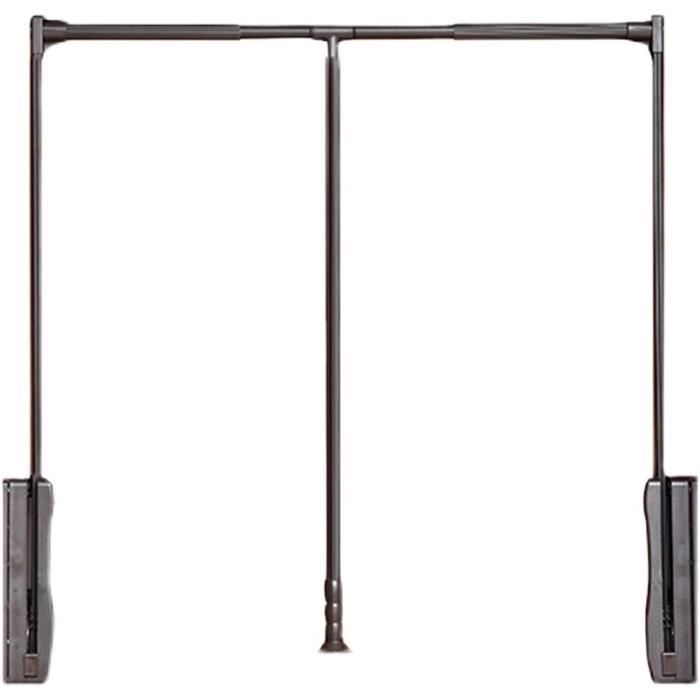 Barre Penderie EscamotablePenderie Rabattable pour Armoire avec Retour ...