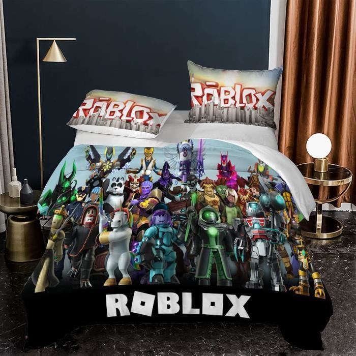 Roblox Parure De Lit 135 X 200 Cm,Avec Housse De Couette Roblox Avec ...