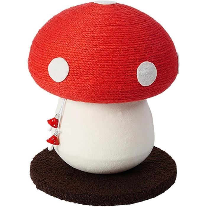 Arbre à Chat - Unique - Champignon - Sisal Naturel - Interactif ...
