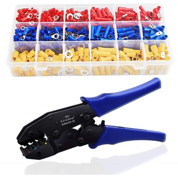 Pince à sertir pour connecteurs et terminaux automobiles isolés - HS ...