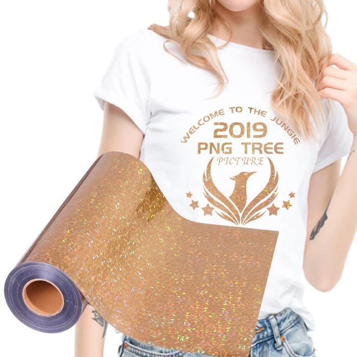 Presse à chaud,transfert de chaleur Laser holographique 25x150cm, 1 ...