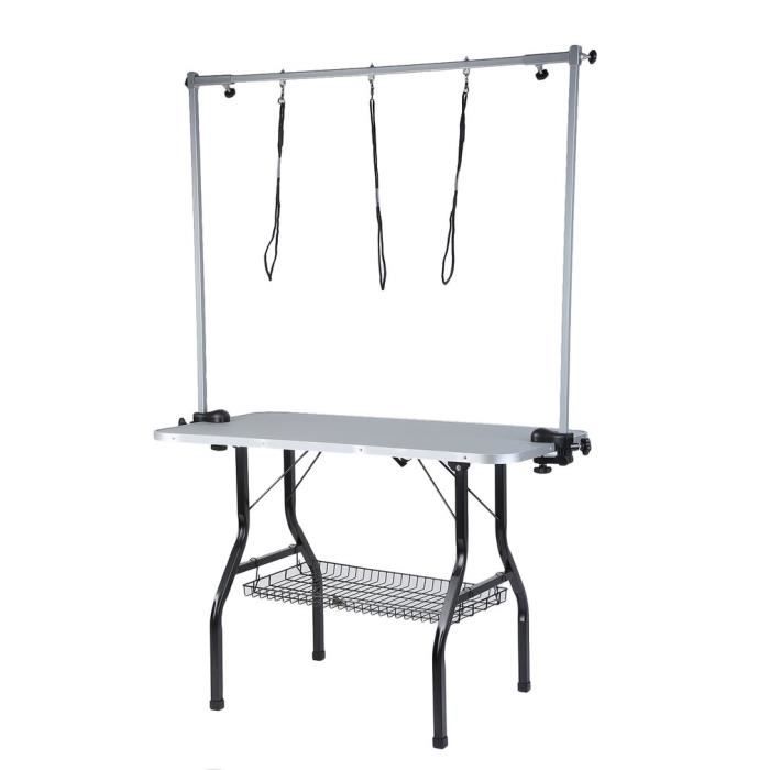 LESHP® TABLE DE TOILETTAGE Beauté Table Toilettage pliable ...