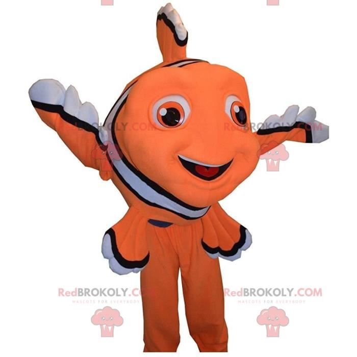 Mascotte de Nemo, le célèbre poisson-clown de dessin animé - Costume ...