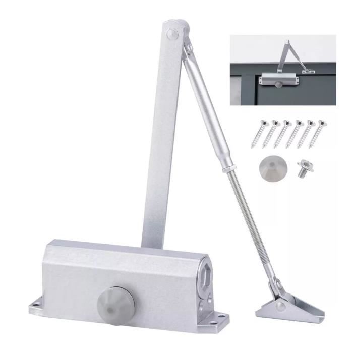 Qiilu mécanisme de fermeture de porte automatique Ferme-Porte ...