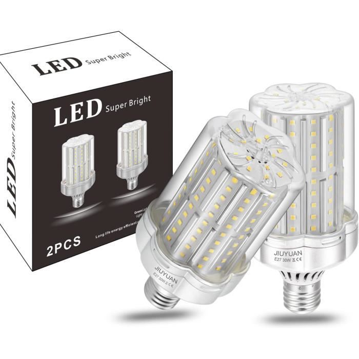 Ampoule Led E27 30W Blanc Neutre 4000K,3500Lm,360°Ampoule Led Équivalent Halogène E27 250W,Lampe ...