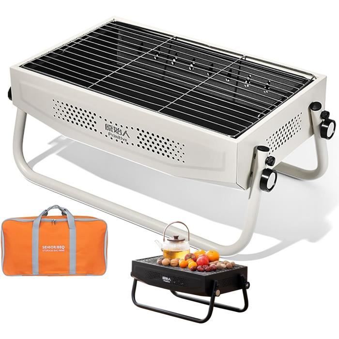 Barbecue Portable Mini Barbecue À Charbon,Pliable Barbecue Grille Inox ...