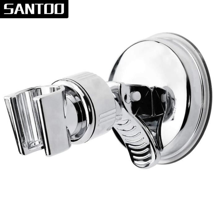 Support De Douche à Rotation 360 ° Ventouse Support Douche Support