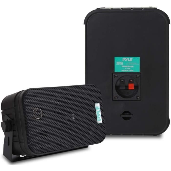 Système De Haut-Parleurs Extérieurs Étanches Doubles - Paire De Haut ...