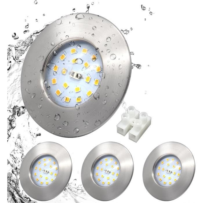 Spot Led Encastrable Ip44 Étanche, 5W Spot De Plafond Blanc Neutre ...