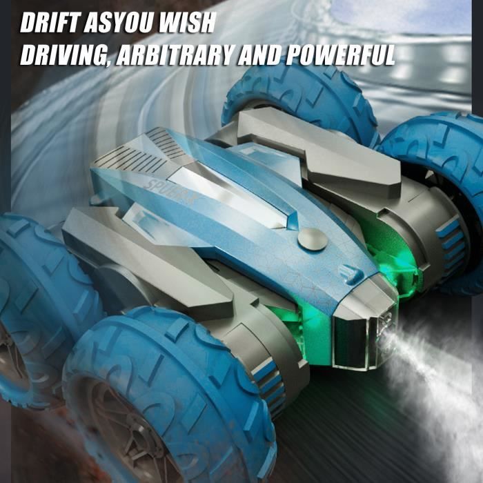 RC Car Stunt Car S 015 2.4Ghz Spray RC Voiture Télécommande Stunt Car ...