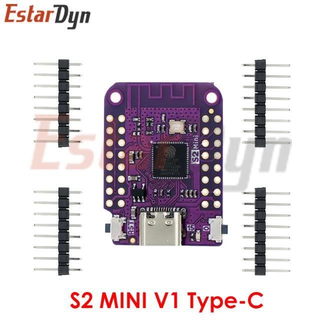 Circuits intégrés,S2 MINI V1 TYPE-C--Mini Carte De Développement, Mini ... Circuits intégrés,S2 MINI V1 TYPE-C--Mini Carte De Développement, Mini ...