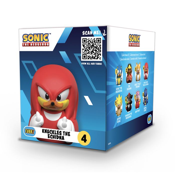 Figurine en PVC - NUMSKULL - Knuckles - Rouge - 10 cm - Mixte - 3 ans ...