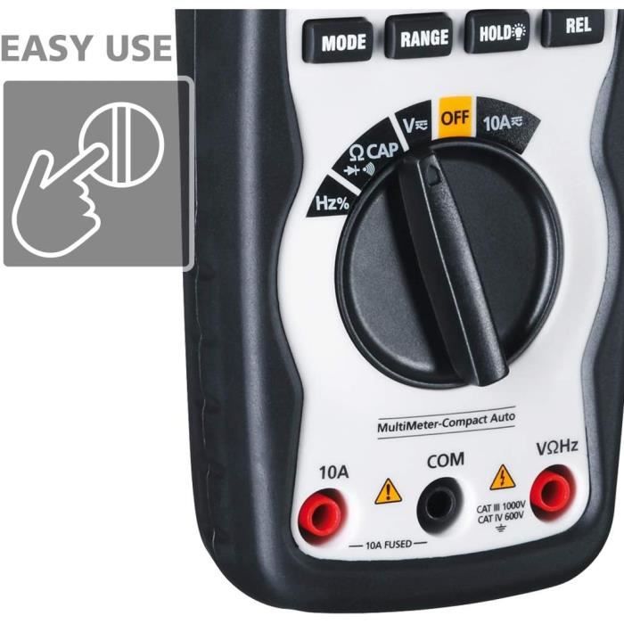 Multimeter-Compact - Multimètre - Mesure Tension Et Courant - Cat Iii ...