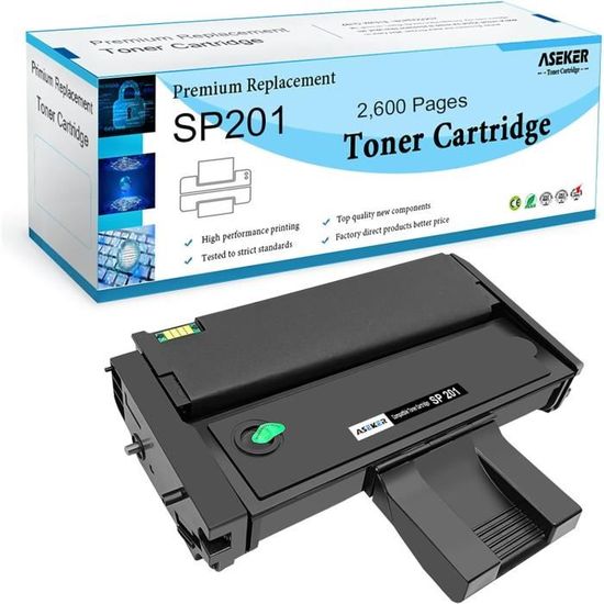 Compatible Toner Cartouche pour Ricoh SP 200 201 202 203 204 210 211 211 212 213 s n w nw SN SNW ...