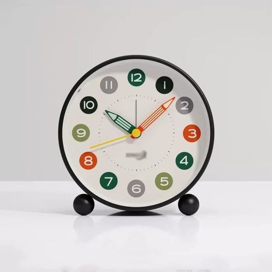 Réveil - CHICHENG - A1035 - 4 Pouces - Super Silencieux - Éclairage - Cdiscount TV Son Photo