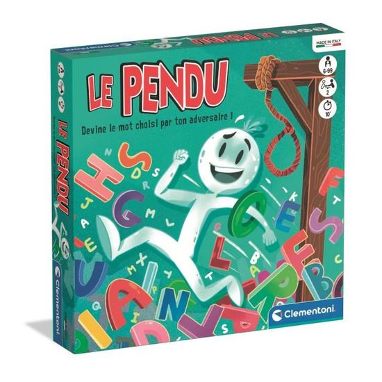 CLEMENTONI - Le pendu, jeu de société - Cdiscount Jeux - Jouets