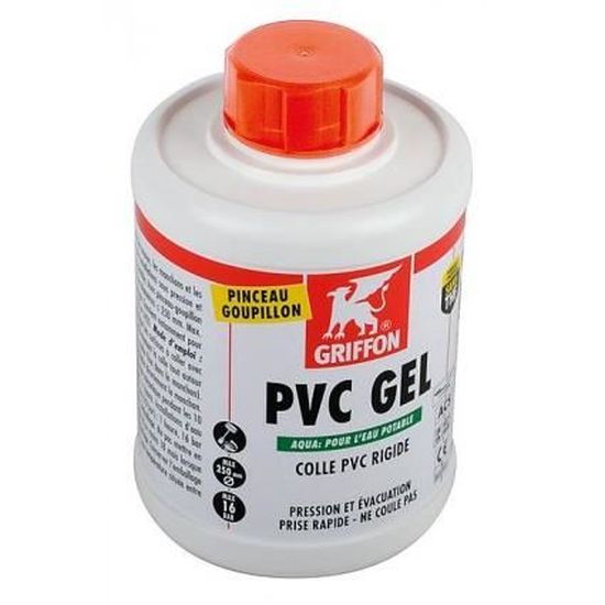 Colle PVC eau potable 1l - GRIFFON : 6140216 - Cdiscount Bricolage