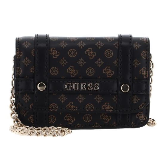 GUESS Emilee Micro Mini Bag Mocha Logo [251878] - sac à épaule ...