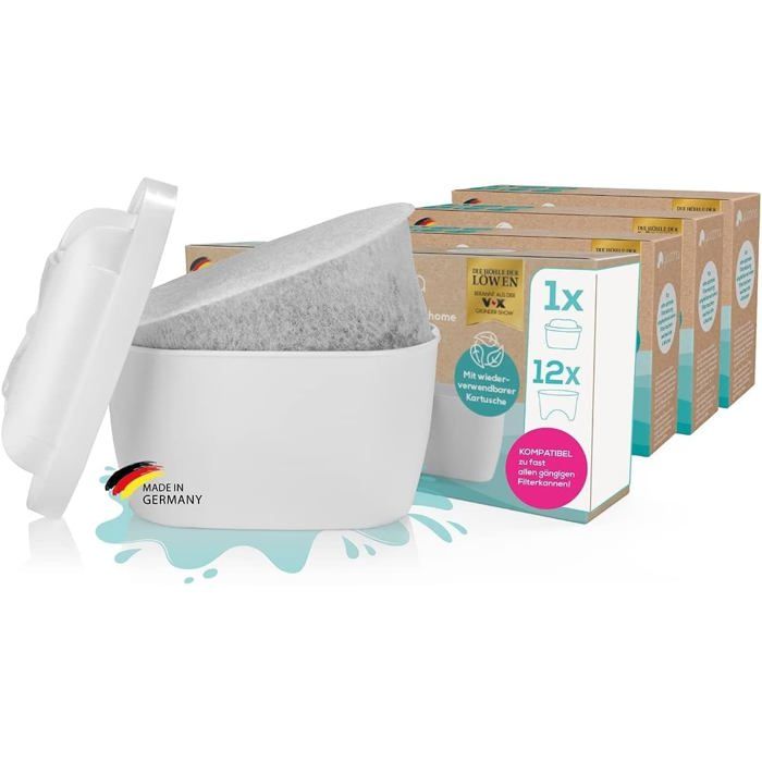 Kit de filtration d'eau - 12 filtres avec cartouche,Cartouche de ...