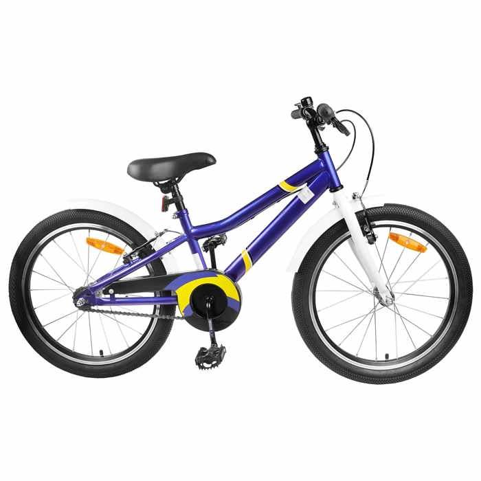 Vélo pour Enfants 24 Pouces pour les 8-12 ans - vidaXL - acier - blanc ...