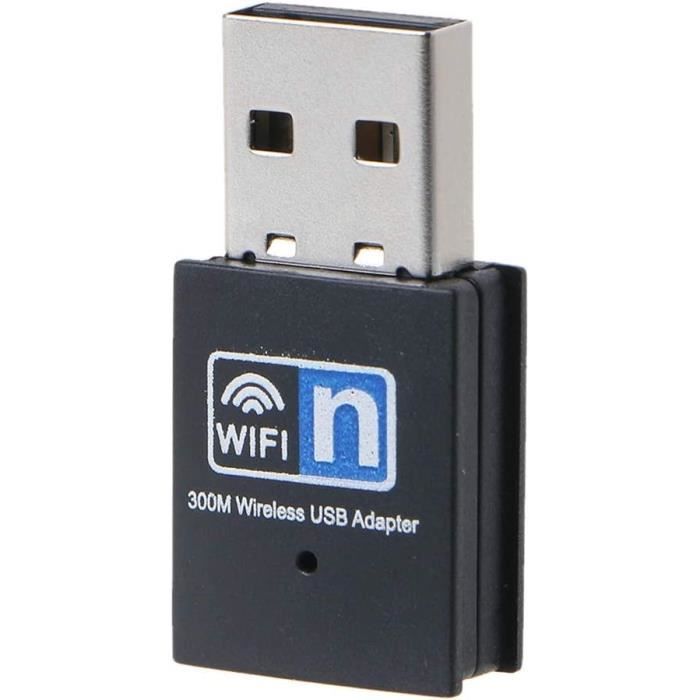 Adaptateur WiFi USB 300M RTL8192EU Chipset Mini USB2.0 WLAN Dongle ...