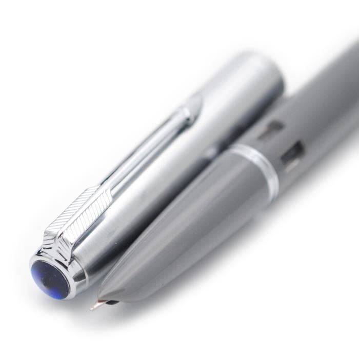 Stylo-plume sous vide à Double perle, avec capuchon en acier 2019 ...