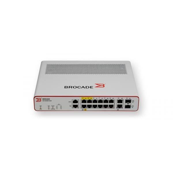 Switch - BROCADE - ICX6450-C12-PD - Managed - L3 - Gigabit Ethernet ...