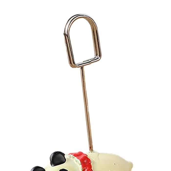 ROM Porte-Notes Clip Photo Support Mémo Pince Résine Décoration Maison ...