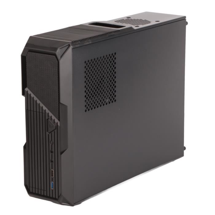 Fdit mini boîtier PC Mini boîtier ITX mise en page exquise Port ...
