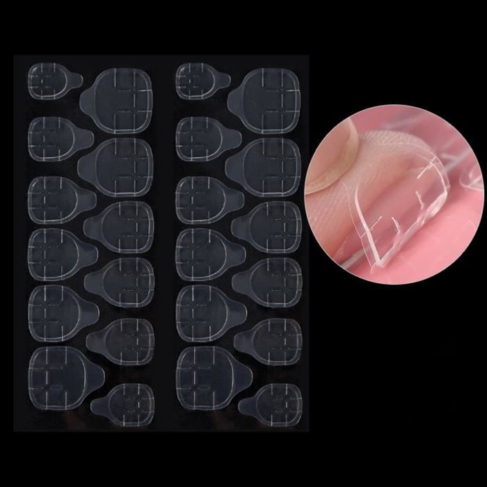 SEDD 24pcs Colle adhésive double face ruban autocollant transparent ...