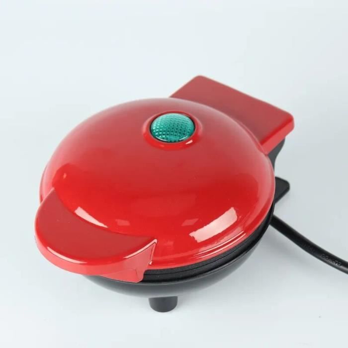 Mini gaufrier électrique portable,petit-déjeuner à sandwich,cuisson de ...