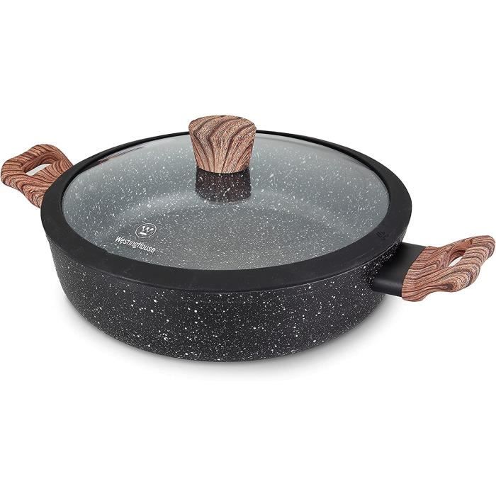 Westinghouse Sauteuse à induction - Poêle de service de 32 cm - Cocotte ...