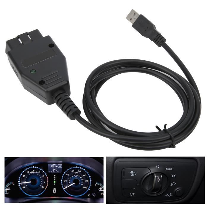 JIA Outil d'instrument de diagnostic de Scanner OBD2 pour les ...