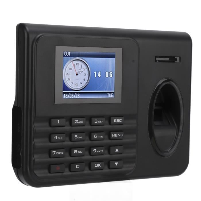 VBESTLIFE Machine de pointage d'empreintes digitales Machine de ...