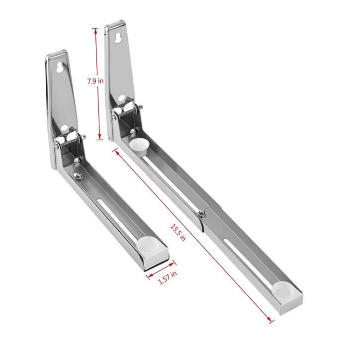 Support de micro-ondes stand de micro-ondes Mur de cuisine monter ...