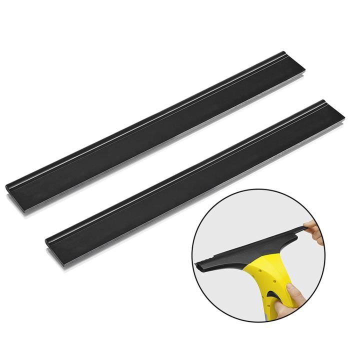 Raclette de fenêtre - WIRLSWEAL - 2Pcs - 250mm - Compatible Karcher WV1 ...
