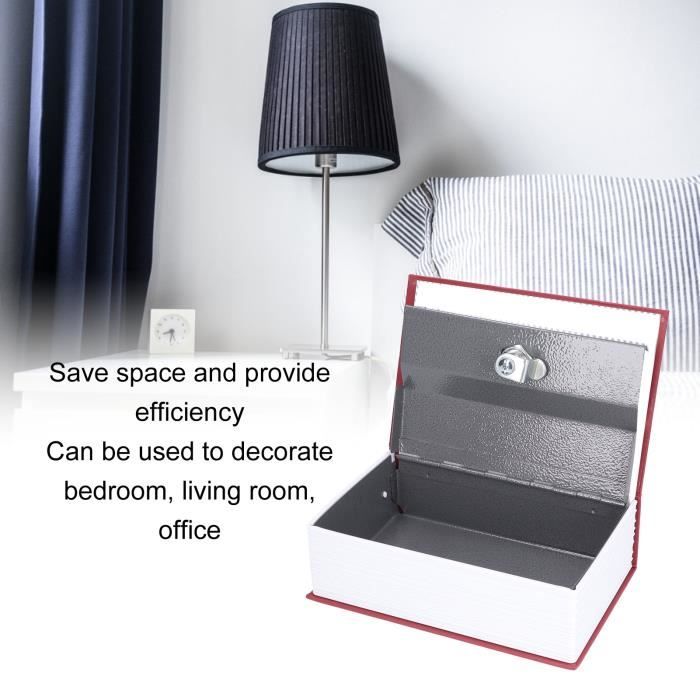 Coffre-fort Simulation Livre Forme De Stockage Décoratif Tirelire pour ... Coffre-fort Simulation Livre Forme De Stockage Décoratif Tirelire pour ...