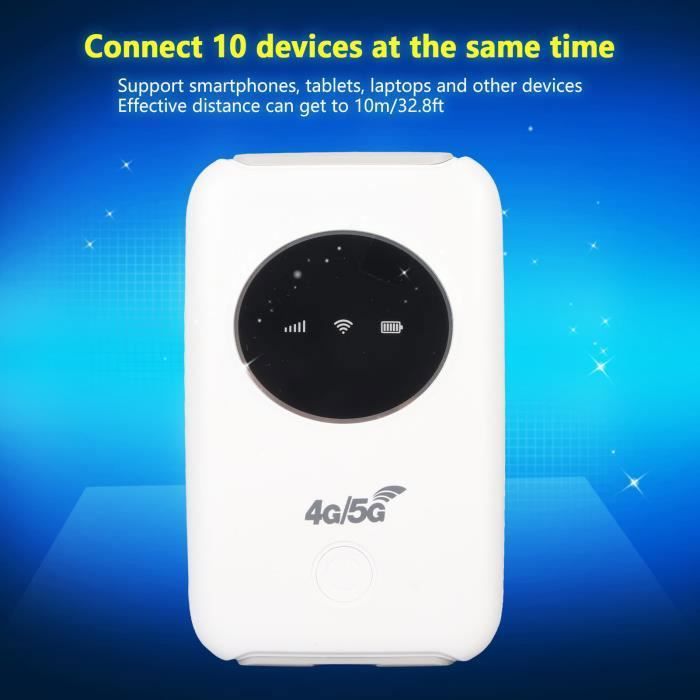 WiFi portable 4G Modem WiFi USB 4G , Routeur 4G WiFi 5G débloqué avec ...