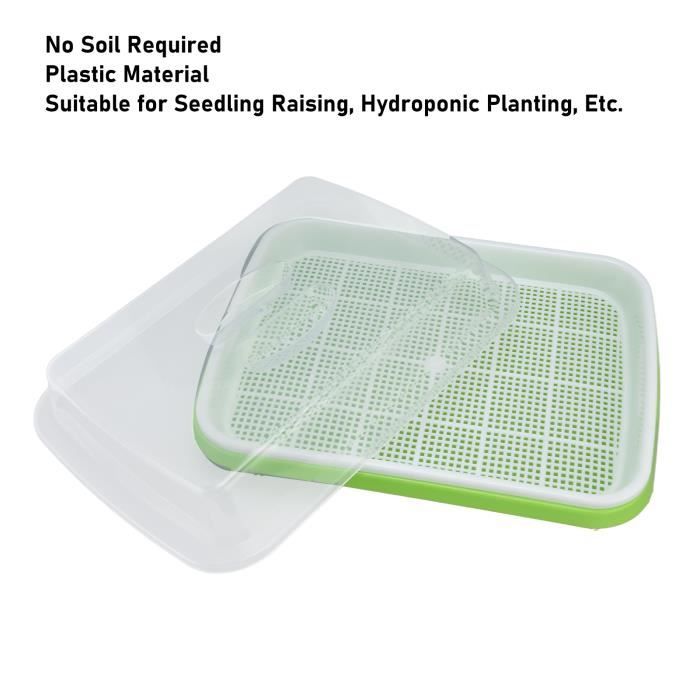 Garosa bassin de plantation Plateau de germination Couvercle ...