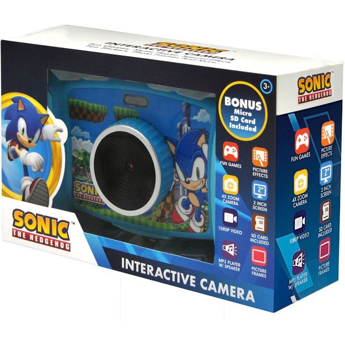 Camera interactive - KIDS LICENSING - Sonic - Dès 3 ans - Cdiscount