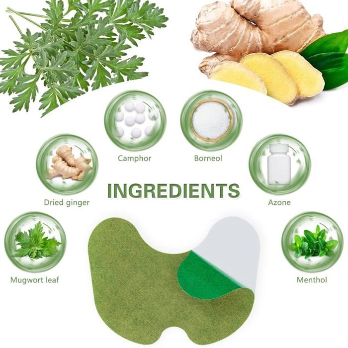 Patch Anti Douleur Genou, 48Pcs Patch Chauffant, Patch Genoux Anti ...