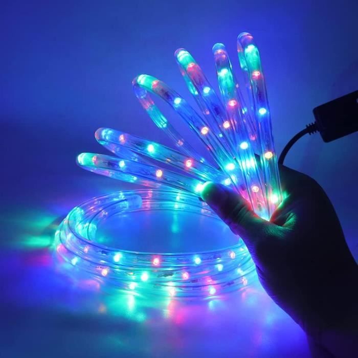 Ruban Led 2M Avec Interrupteur,220V 6000K 300 Led Ip65 Étanche Bandeau ...